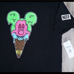 Neff | Shirts | Disney By Neff Mickey Mouse Ice Cream Cone Tshirt ...